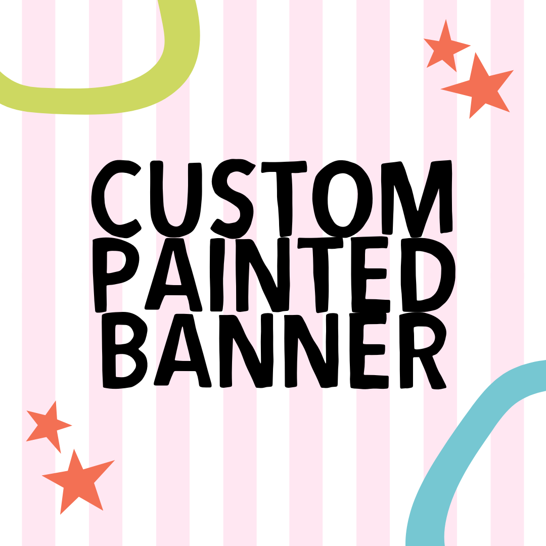 CUSTOM PAINTED BANNERS - Hip Hip Array